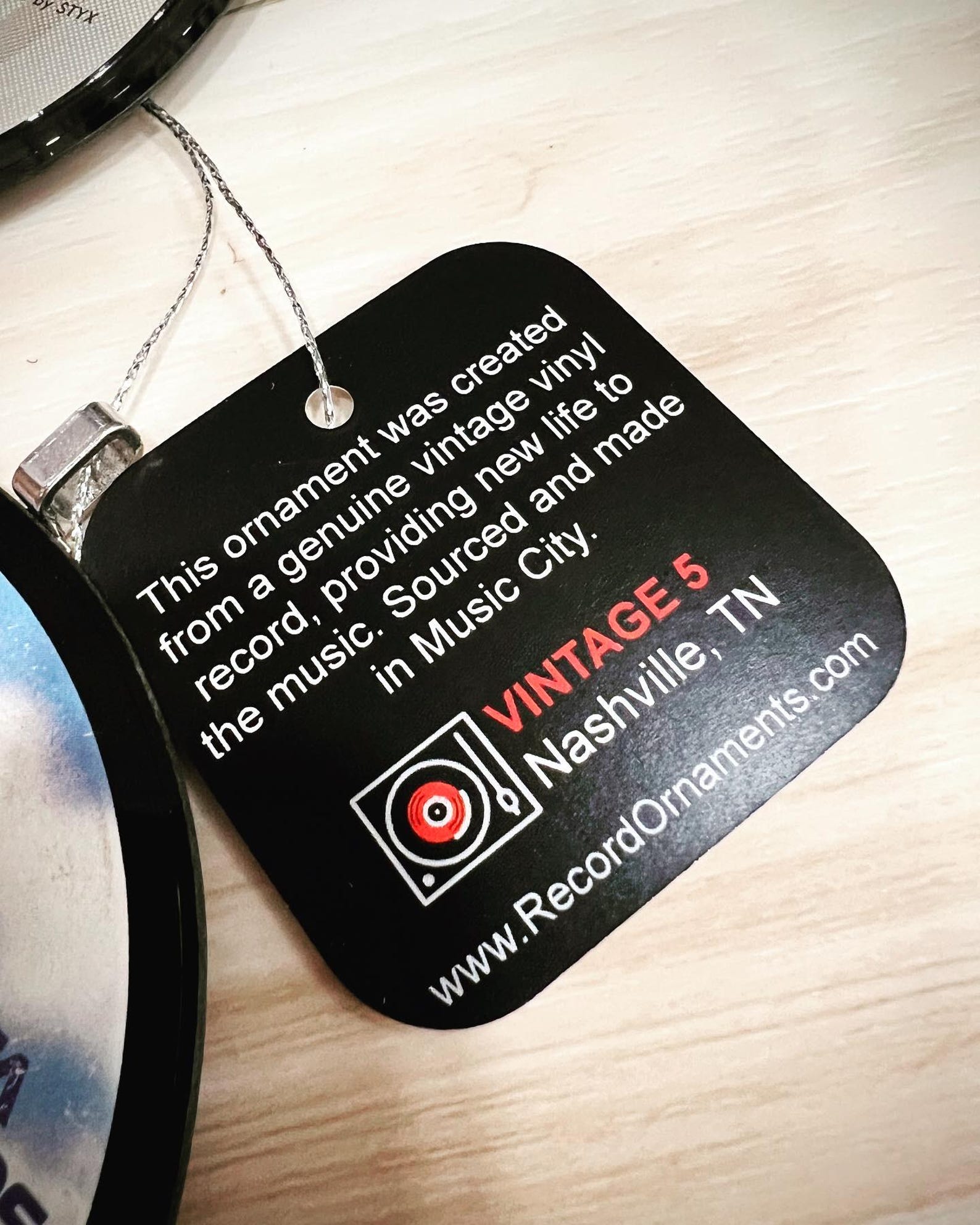 Wholesale Record Ornaments - Country Music / Handmade Vintage Vinyl ...