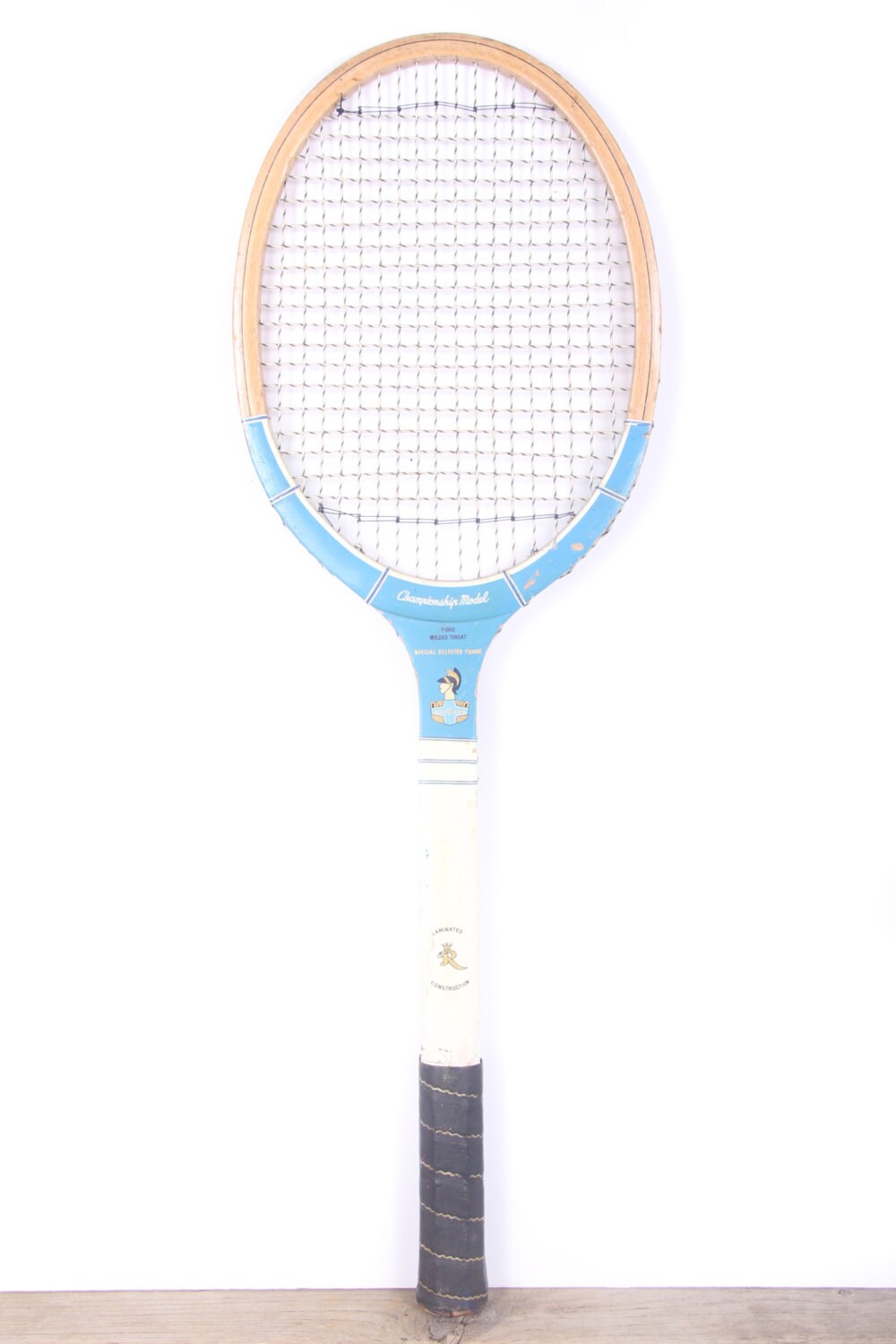 Vintage Wooden Tennis Racket / Rare Achillean Wooden Tennis Racket ...