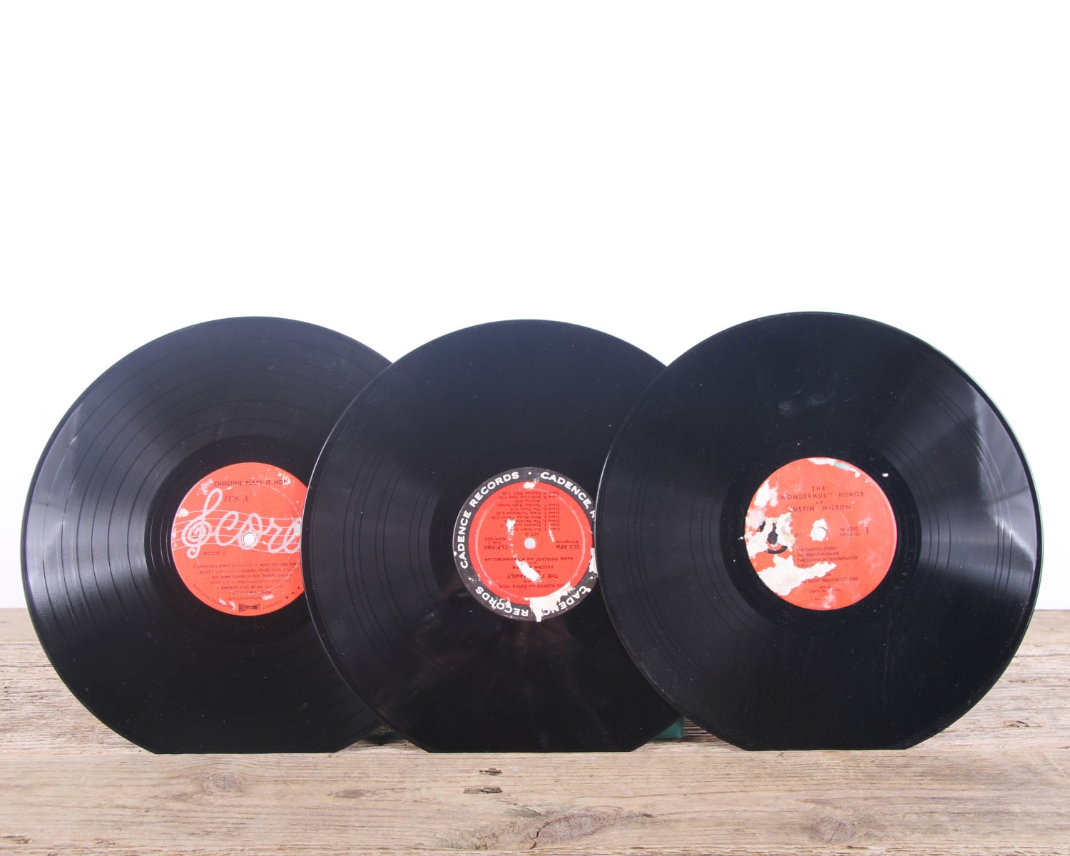 3 Vintage 33 1 3 Records Red Vinyl Records Antique Vinyl Records 3-vintage-33-1-3-records-red-vinyl-records-antique-vinyl-records