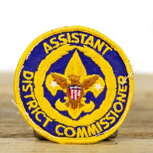 Vintage Boy Scouts of America Neighborhood Commissioner Patch / BSA 3 ...