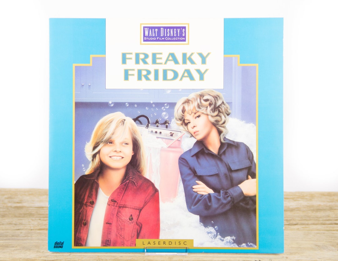 Vintage Disney Freaky Friday Laserdisc Movie / Disney Collectible ...