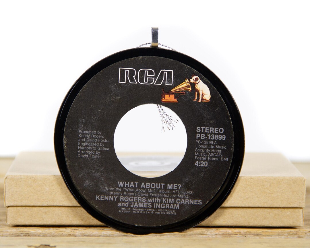 Vintage Kenny Rogers & Kim Carnes "what About Me" Vinyl Record ...