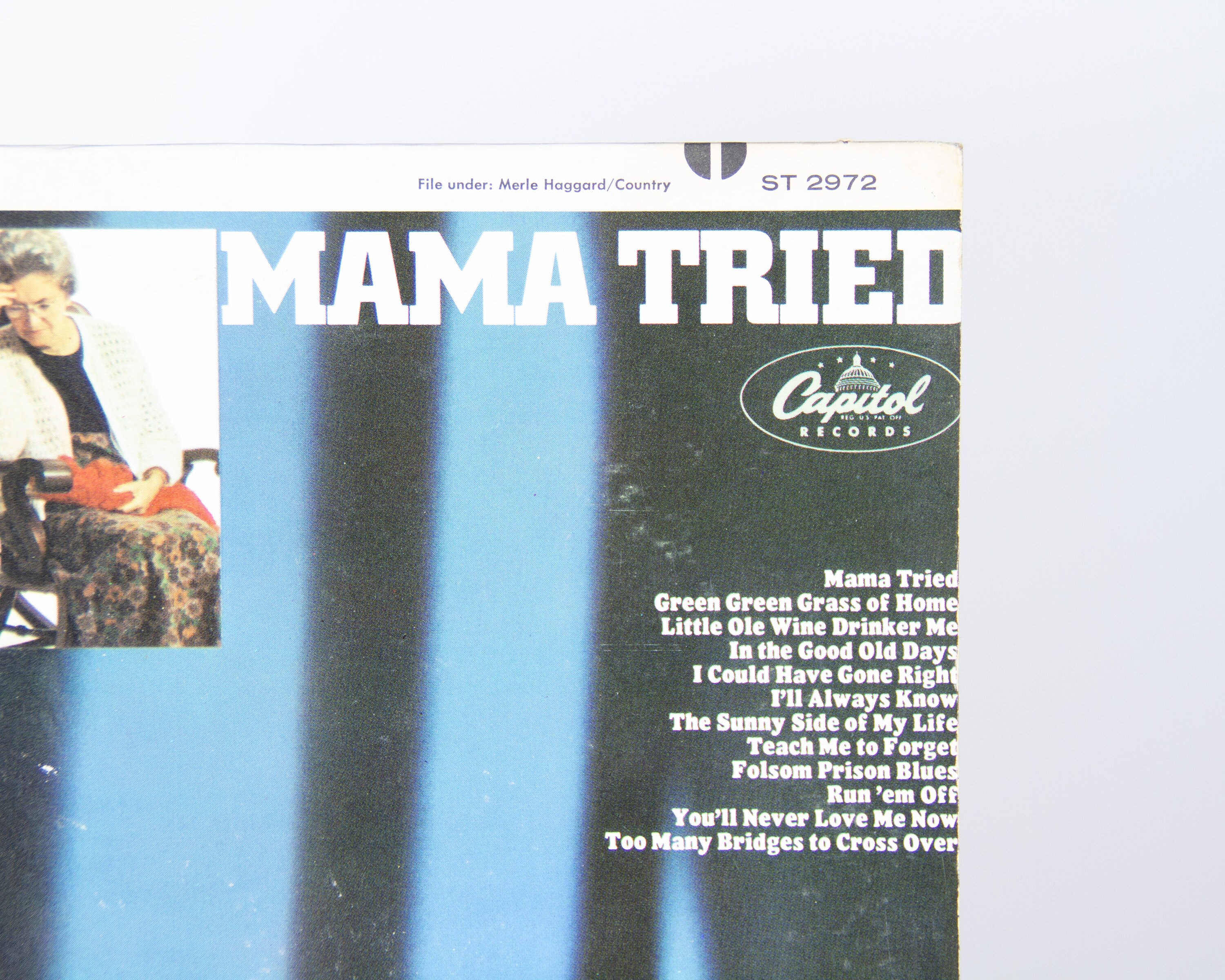 Vintage Merle Haggard And The Strangers Mama Tried 1968 Vinyl Record