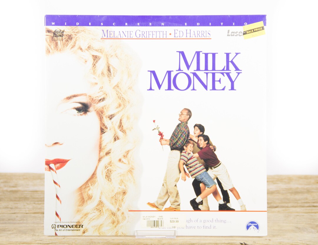 Vintage 1995 SEALED Milk Money Laserdisc Movie / Vintage Laser Disc ...