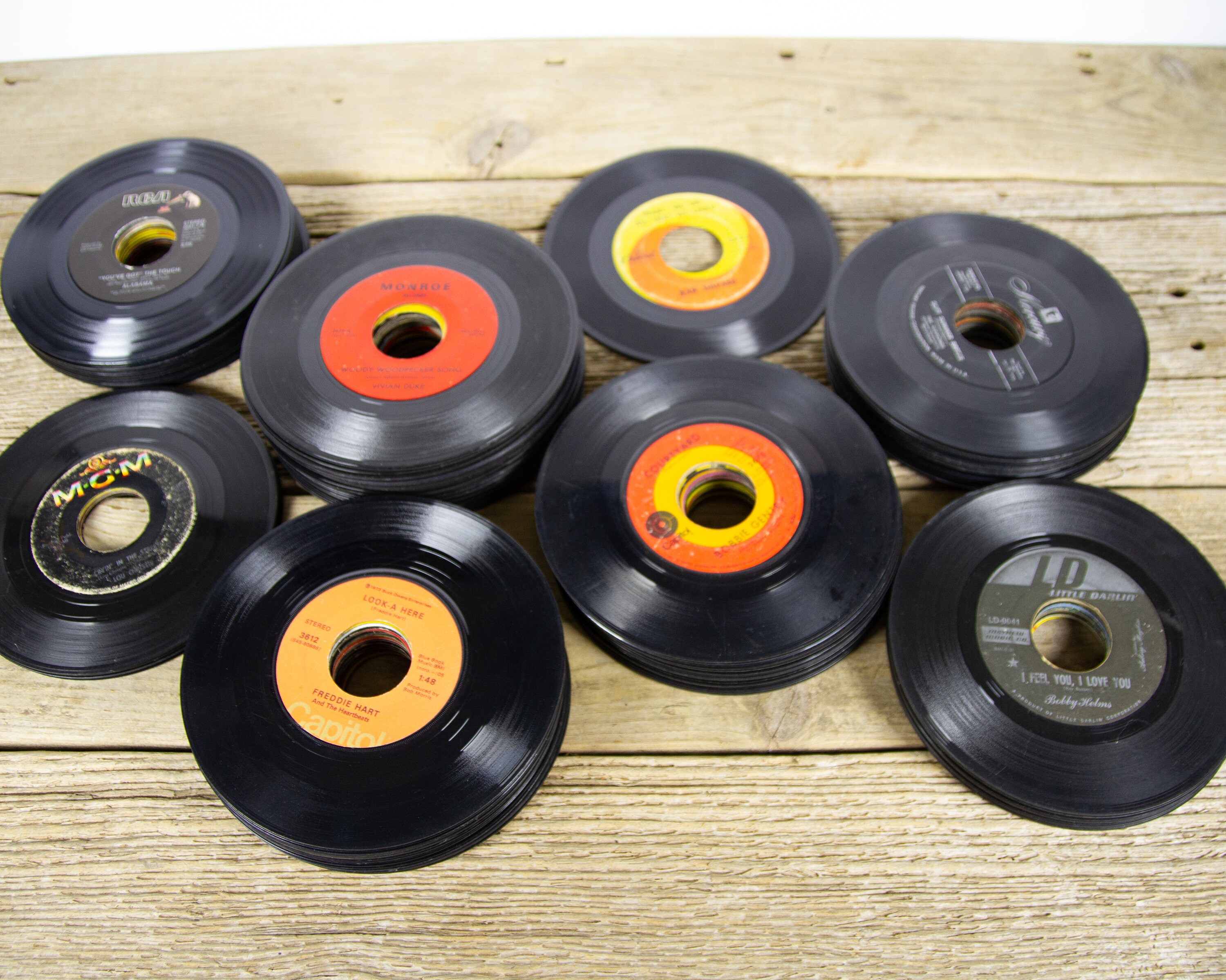 Vintage Mixed 45 Jukebox Records for Decoration and Crafting | Etsy