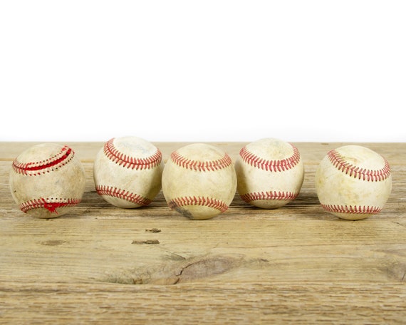 Vintage Old Baseballs for Decor / Vintage Baseball / Antique - Etsy