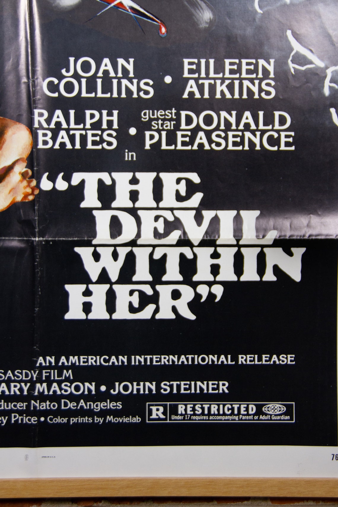 The Devil Within Her Movie Poster From 1976 Original - Etsy