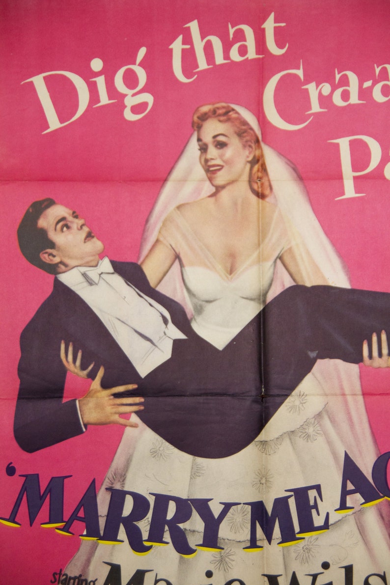 1953 Marry Me Again Movie Poster Original 1953 27 X - Etsy