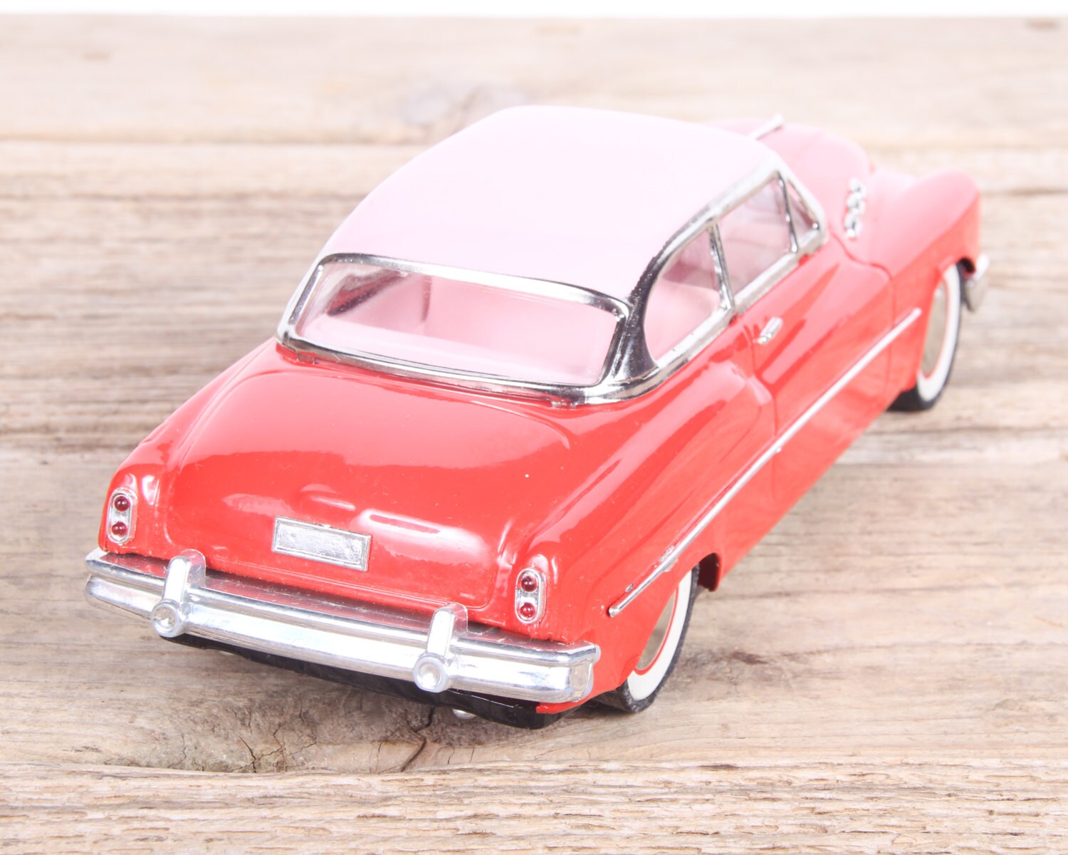 Vintage Convertible Voiture CAR / MF 322 Red 1960's Standard Sedan Tin ...
