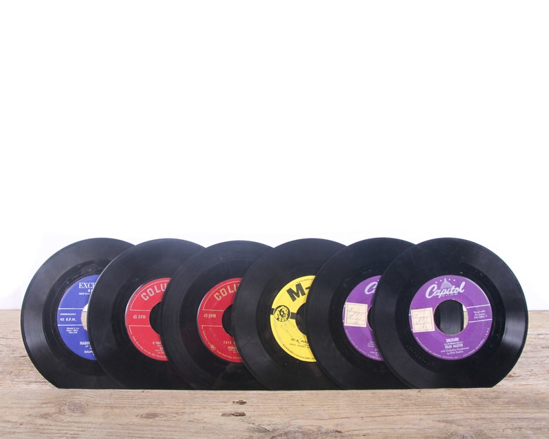 Vintage Mixed 45 Jukebox Records for Decoration and Crafting - Etsy