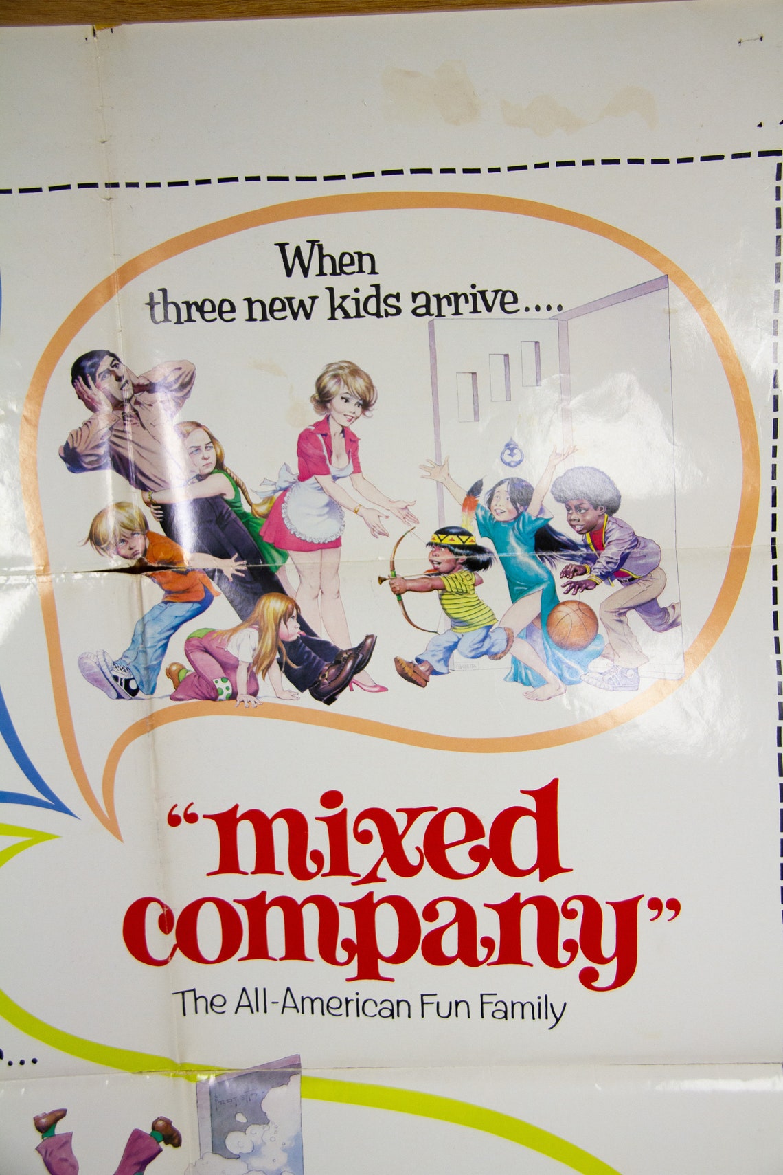 Mixed Company Movie Poster From 1974 Original 27 X | Etsy