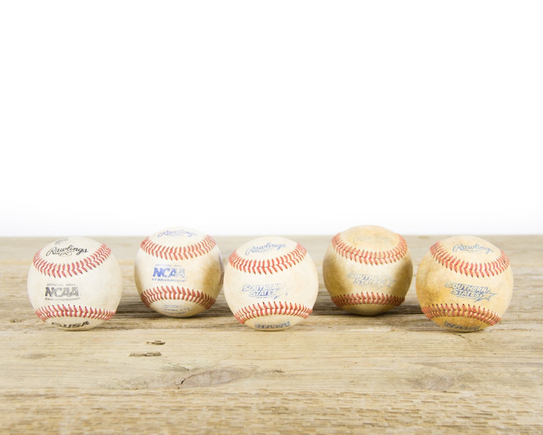 Old Baseball / Vintage Baseball / Antique Baseball Decor / Baseball ...