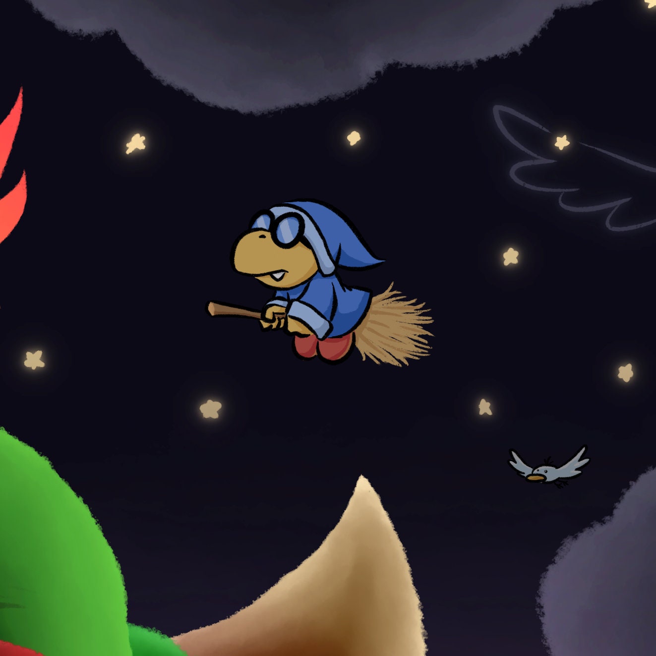 Yoshi's Island Reimagined Poster - Etsy