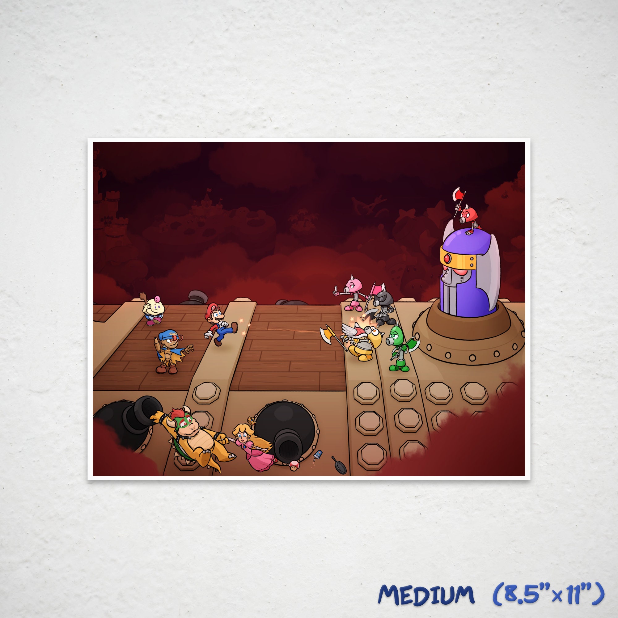 Super Mario RPG Reimagined Poster - Etsy