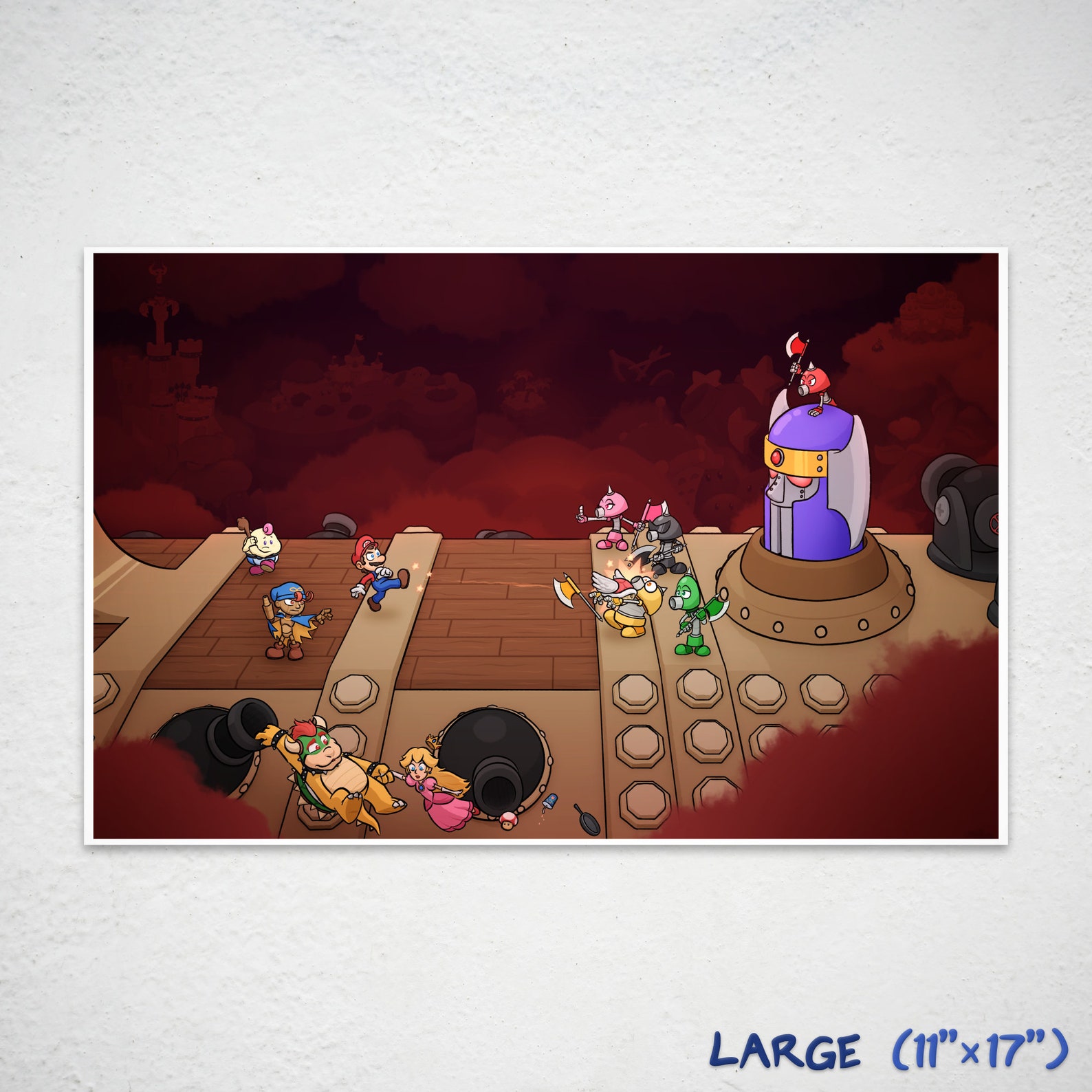 Super Mario RPG Reimagined Poster - Etsy