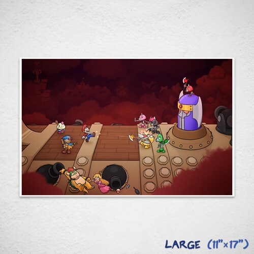 Super Mario RPG Poster - Etsy