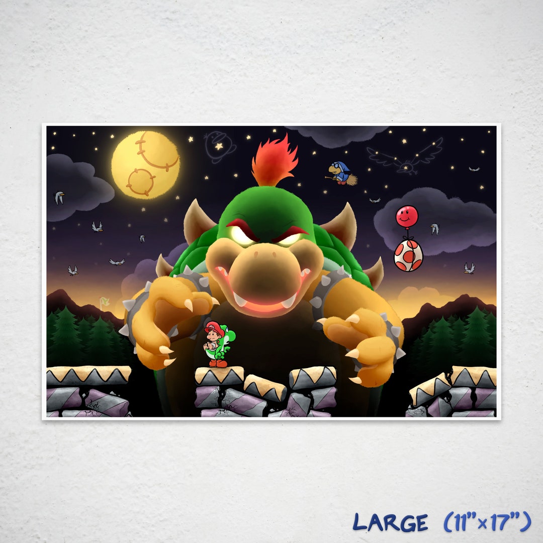 Yoshi's Island Reimagined Poster - Etsy