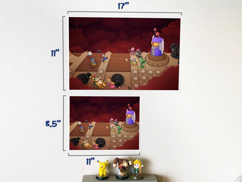 Super Mario RPG Reimagined Poster - Etsy