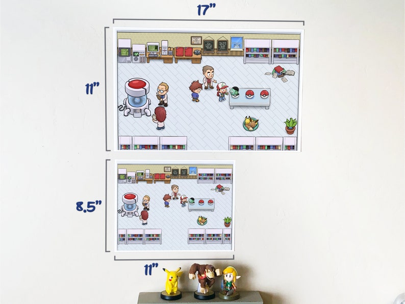 Classic Pokemon Reimagined Poster - Etsy