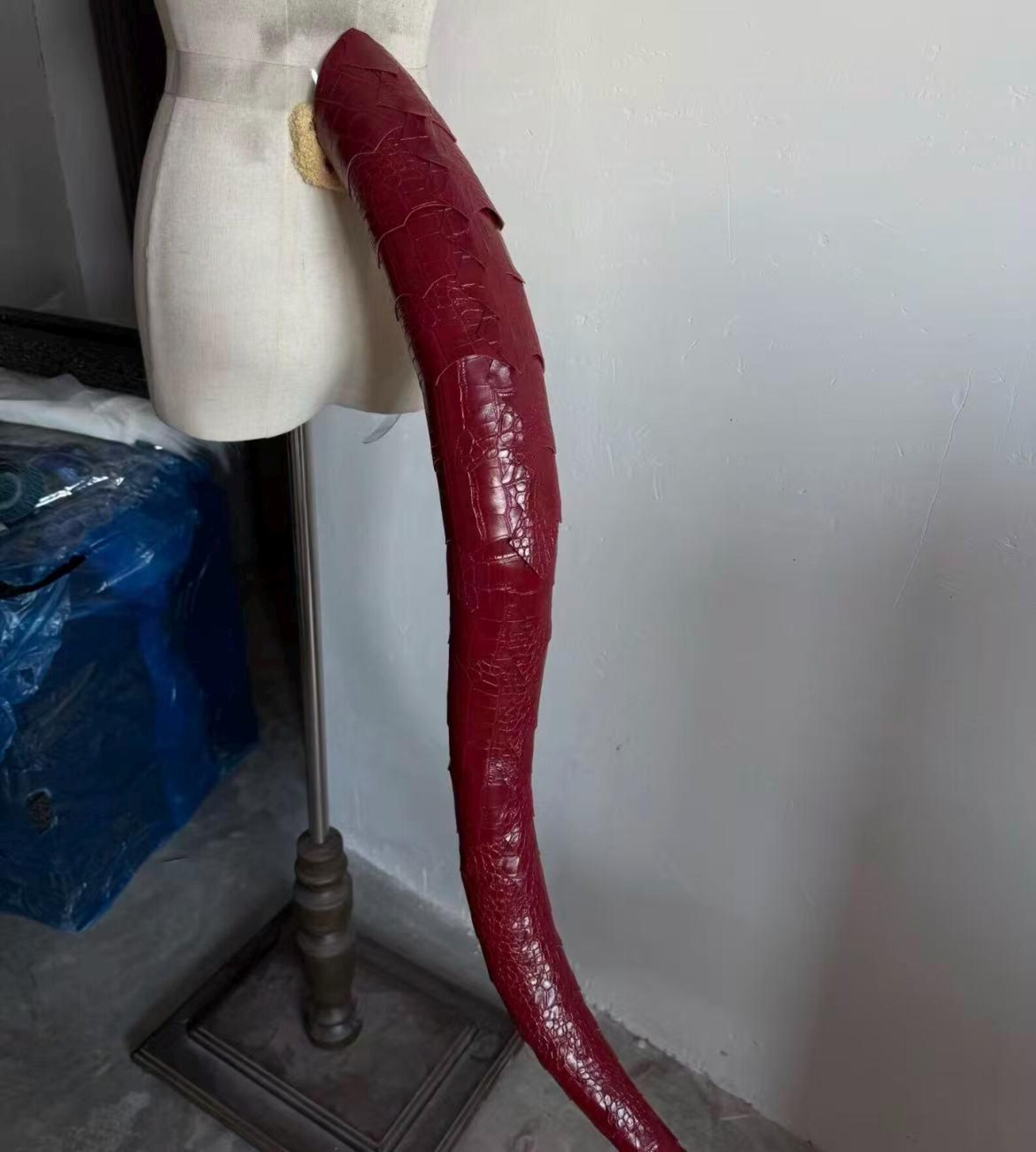 Customizable Fursuit Demon Tail, Realistic Dragon Tail, Poseable ...