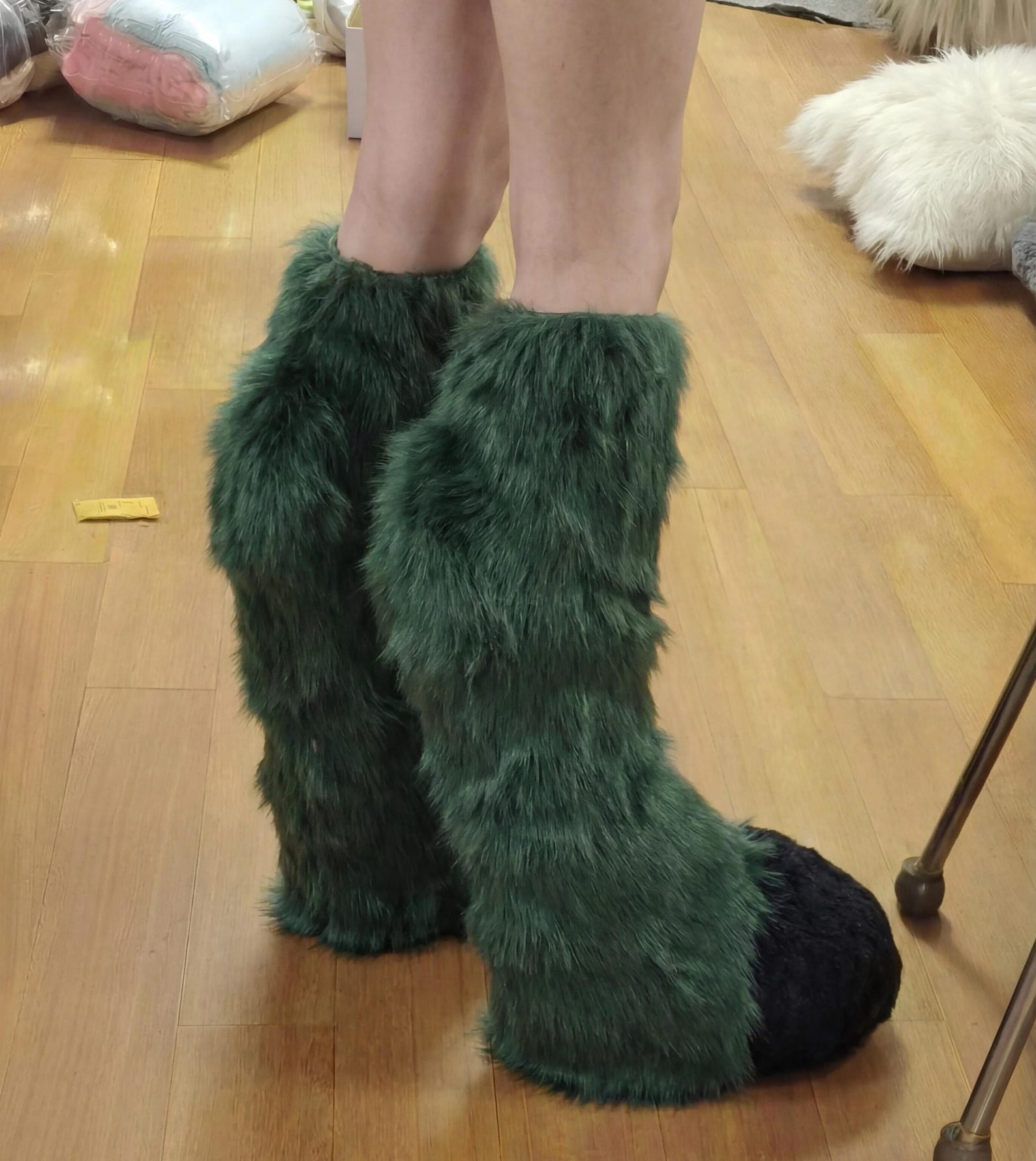 Realistic Fursuit Digitigrade Feet for Furry Fandom, Realistic Satyr ...