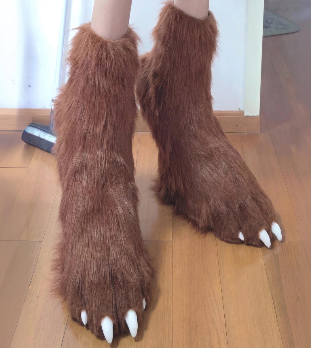 Realistic Fursuit Digitigrade Feet Premade, Realistic Satyr Legs, Faun ...