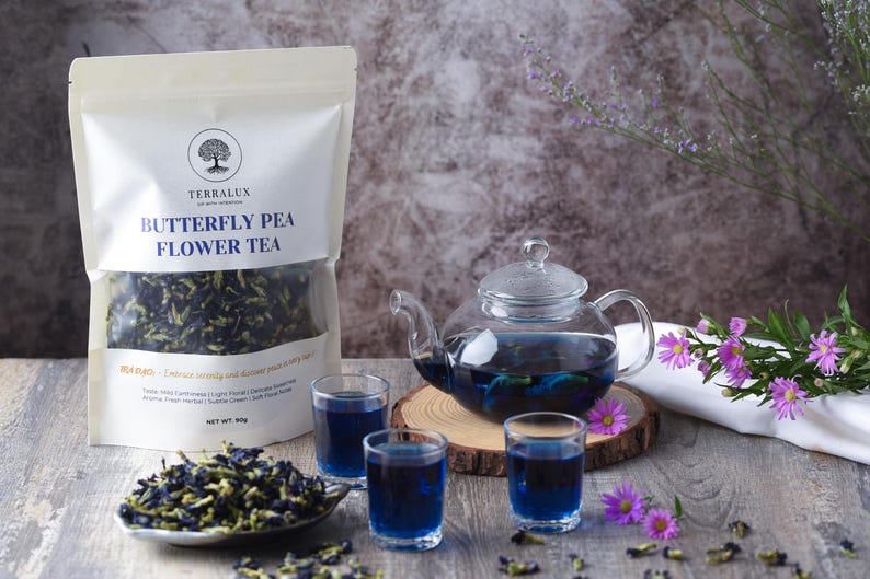 Butterfly Pea Flower Tea - Etsy