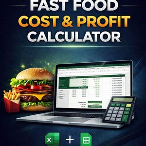 Fast Food Calculator - Etsy