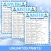 Winter Trivia Game, Winter Party Game, Cold Weather Trivia Quiz, Family ...