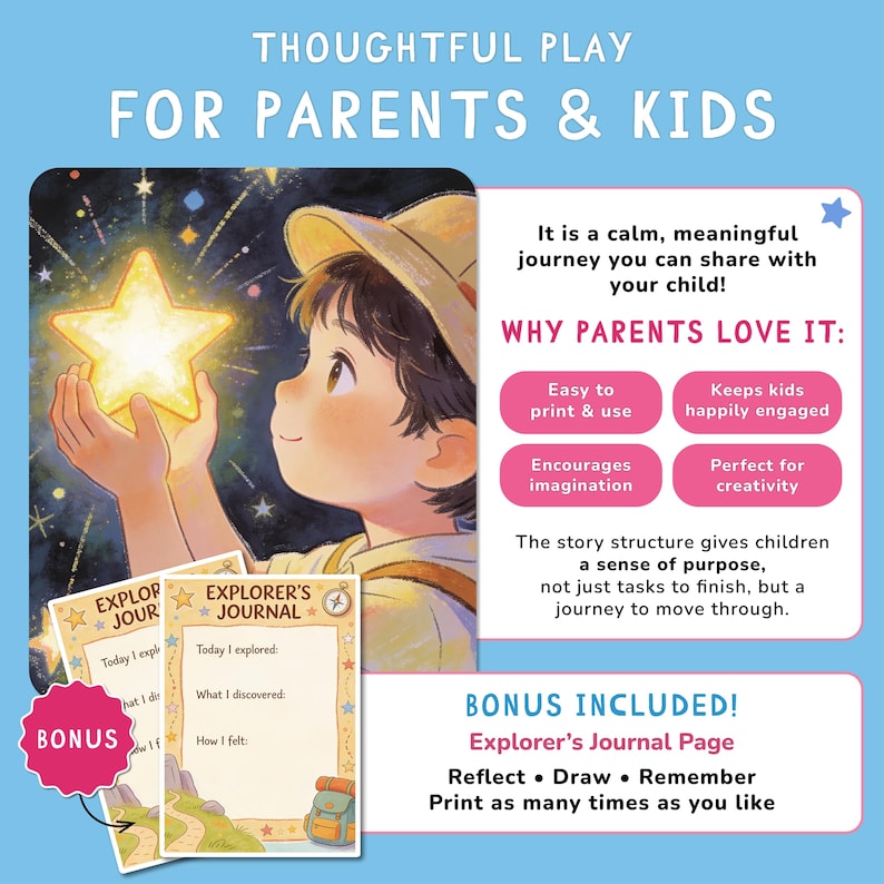 Kids Activities Printable, Story Based Adventure Activity Book for Kids ...
