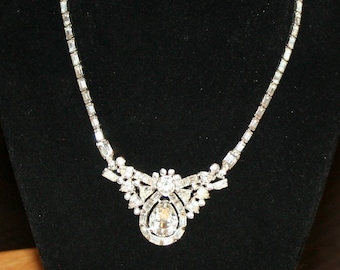 Mazer Brothers Necklace Choker Art Deco Gold Diamonds - Etsy