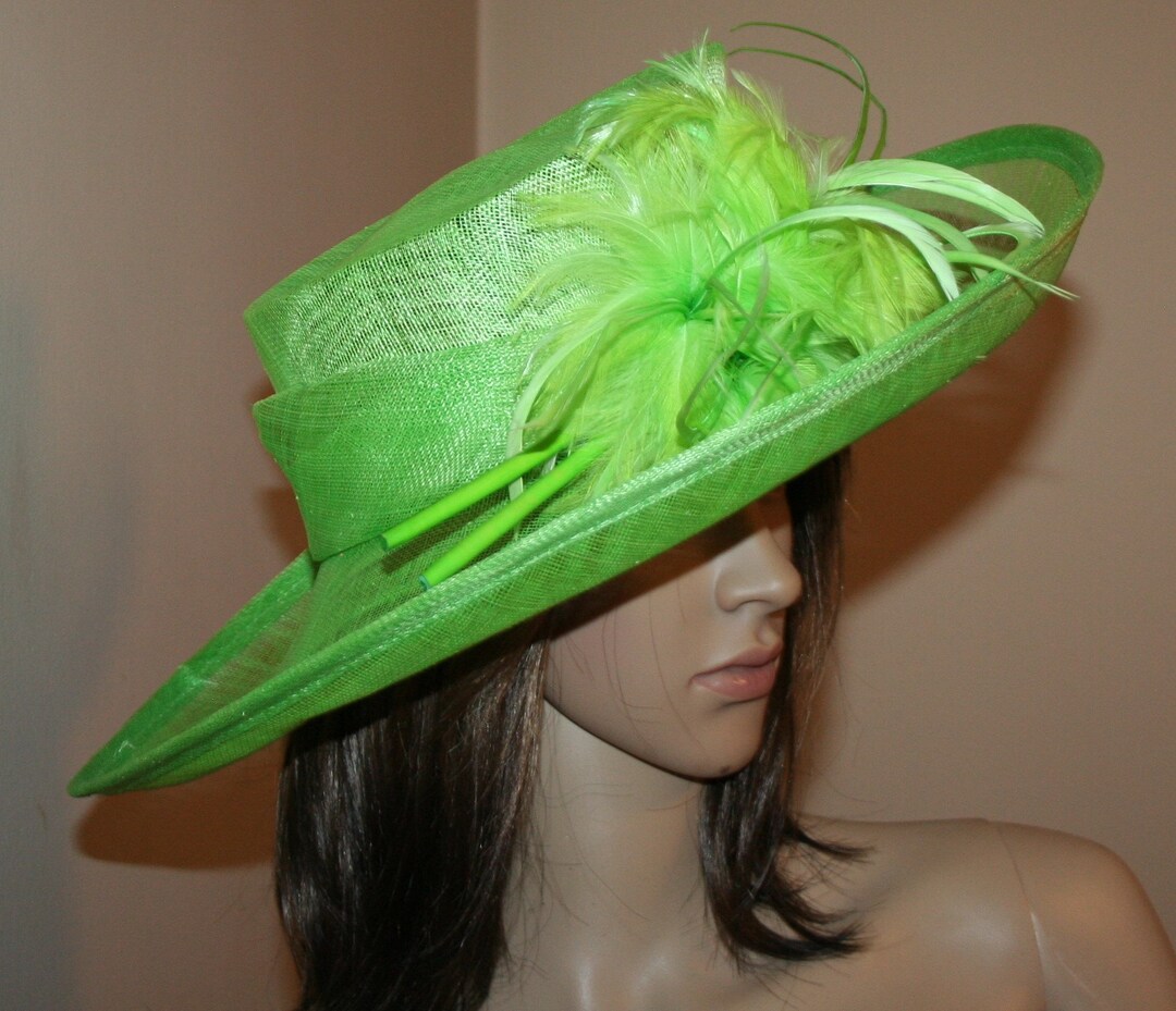 Mr. Song Hat Bright Green - Etsy