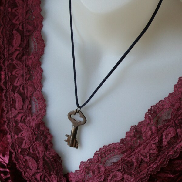 Key Necklace - Etsy