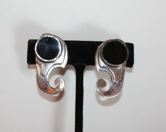 Sam Kramer Taxidermy Eye Modernist Studio Sterling Silver Statement ...