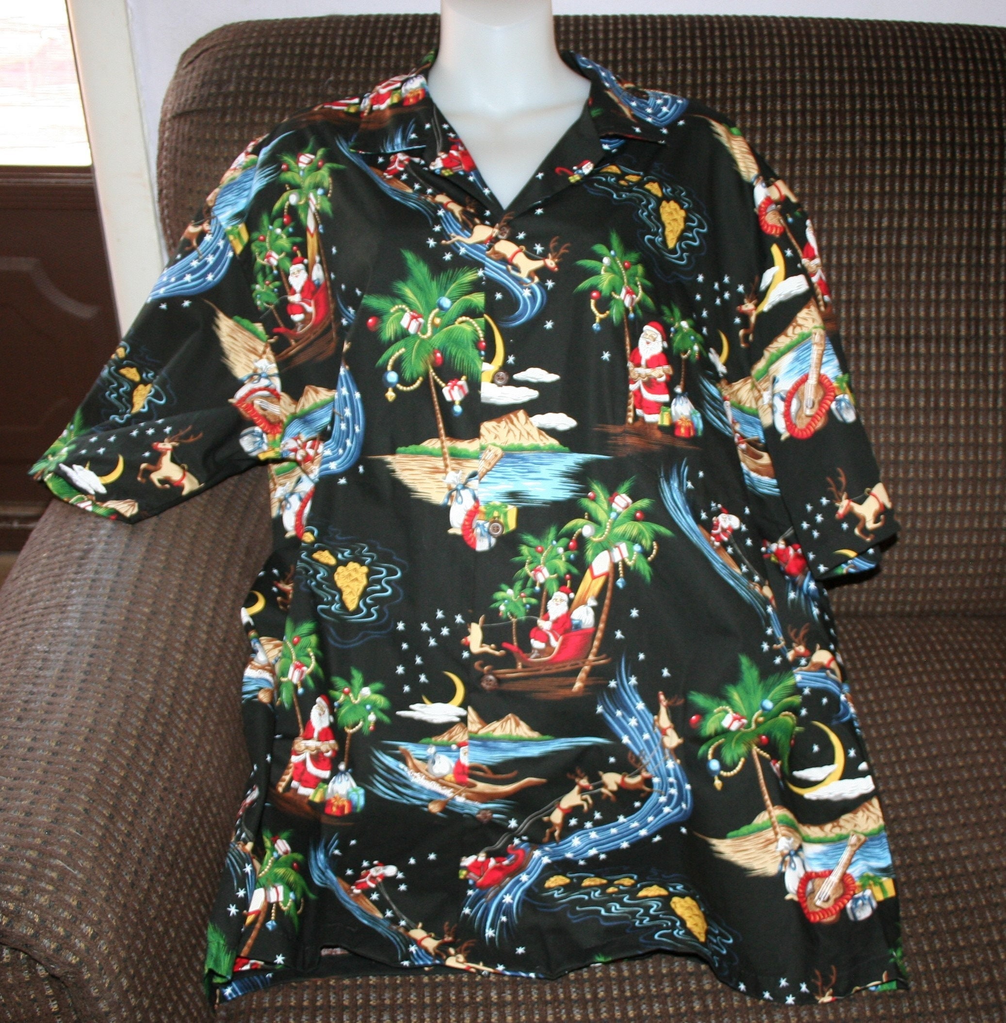 Aloha Republic Hawaiian Christmas Shirt sold by Ian Lambert | SKU ...