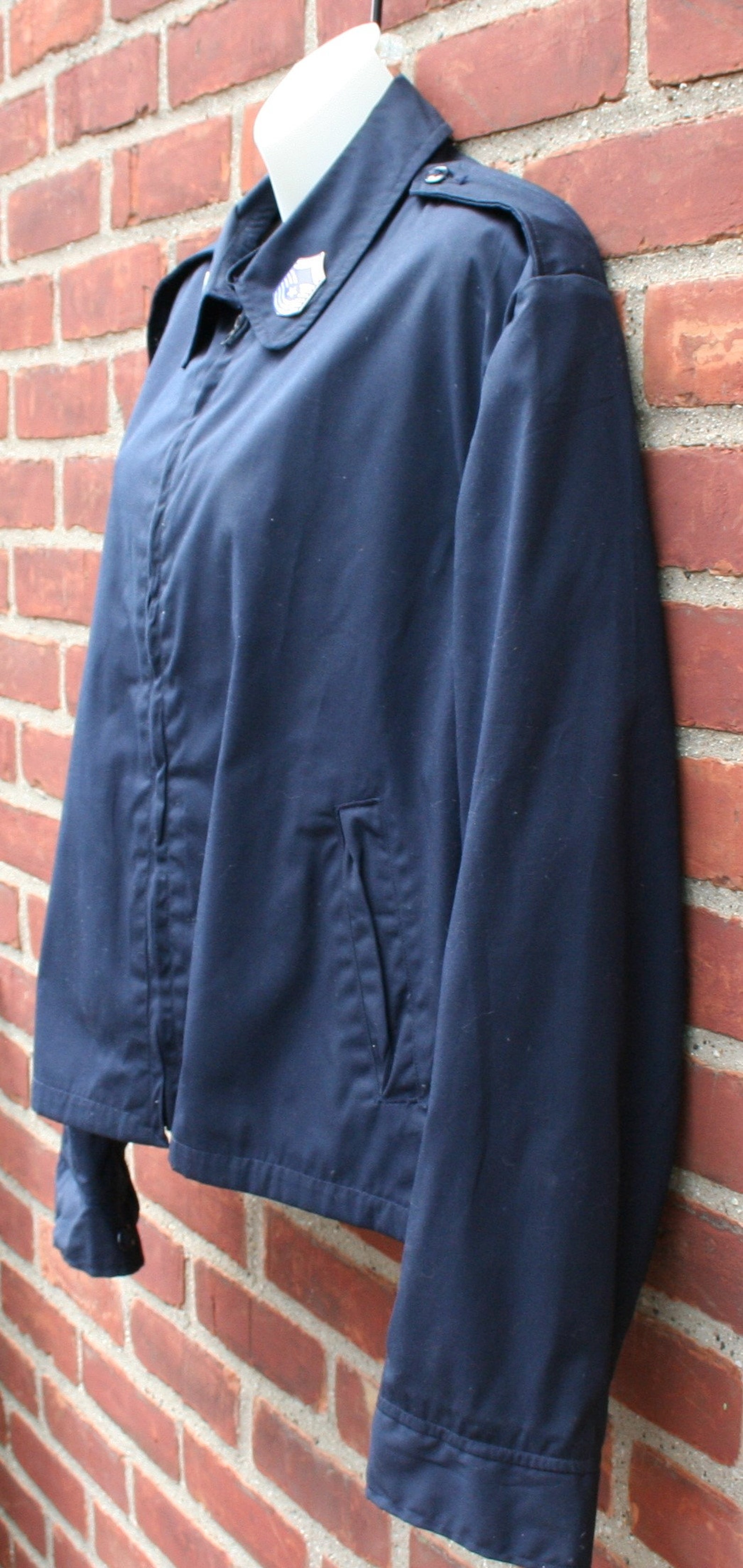 Pilot Jacket USAF Blue Mens 1980s - Etsy