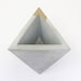 Concrete Planter Geometric, Octahedron, Concrete Succulent Planter ...