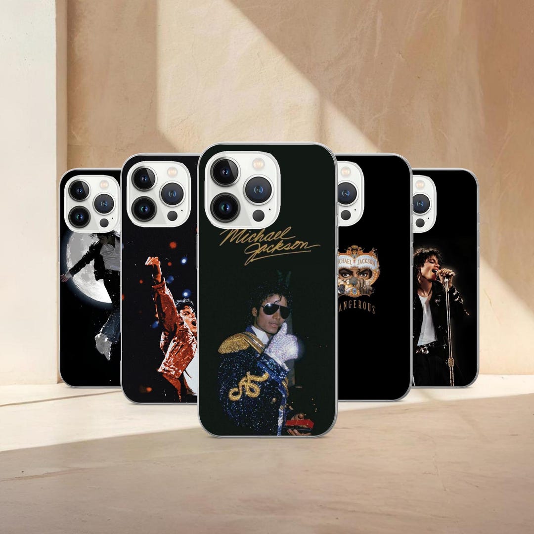 Michael Jackson Phone Case Singer Cover for iPhone 17pro, 16, 15, 14 ...