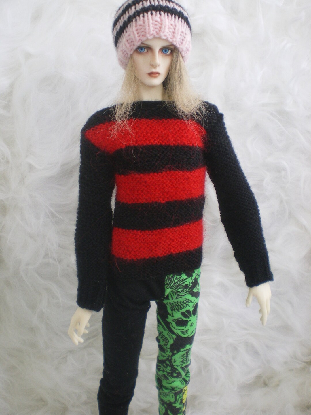 Suéter de Freddy Krueger para pelota 50cm articulado muñecas BJD - Etsy ...