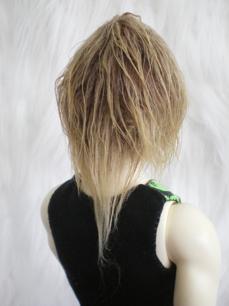 Scruffy Brown and Blonde Faux Fur Wig Size 6 for MSD - Etsy