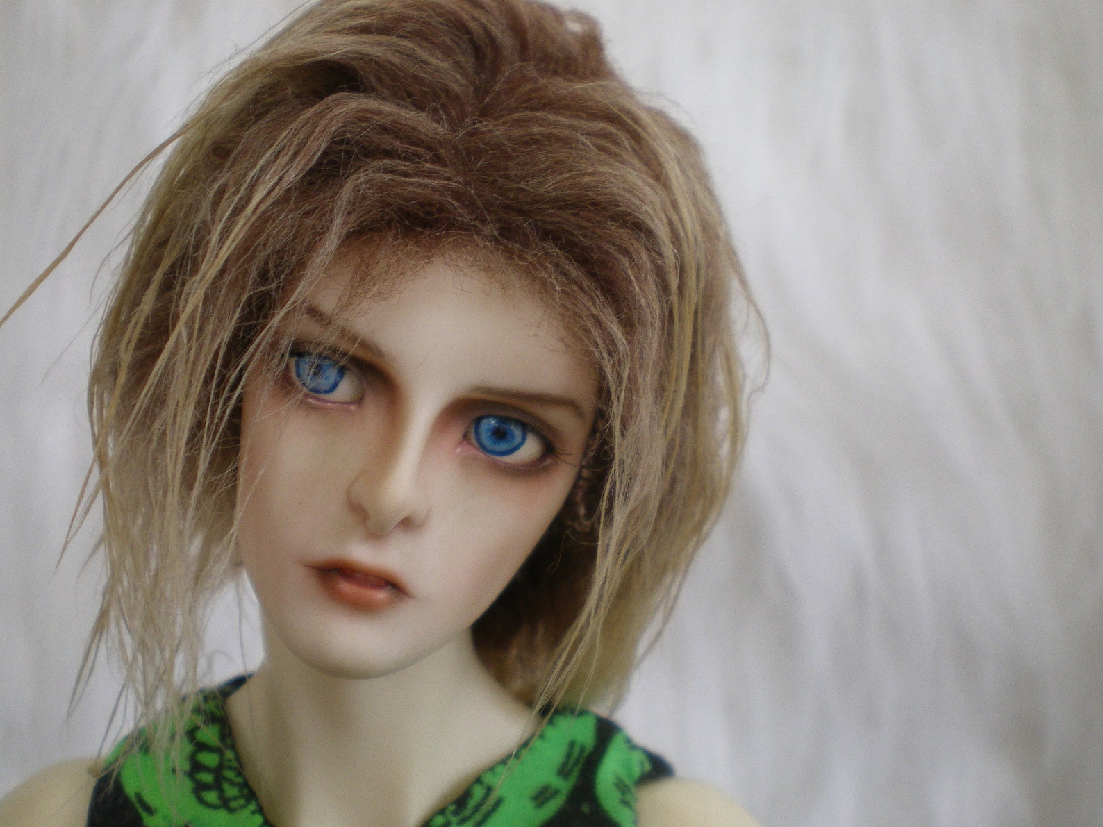 Scruffy Brown and Blonde Faux Fur Wig Size 6 for MSD - Etsy India