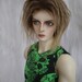Scruffy Brown and Blonde Faux Fur Wig Size 6 for MSD Ball Jointed Dolls ...