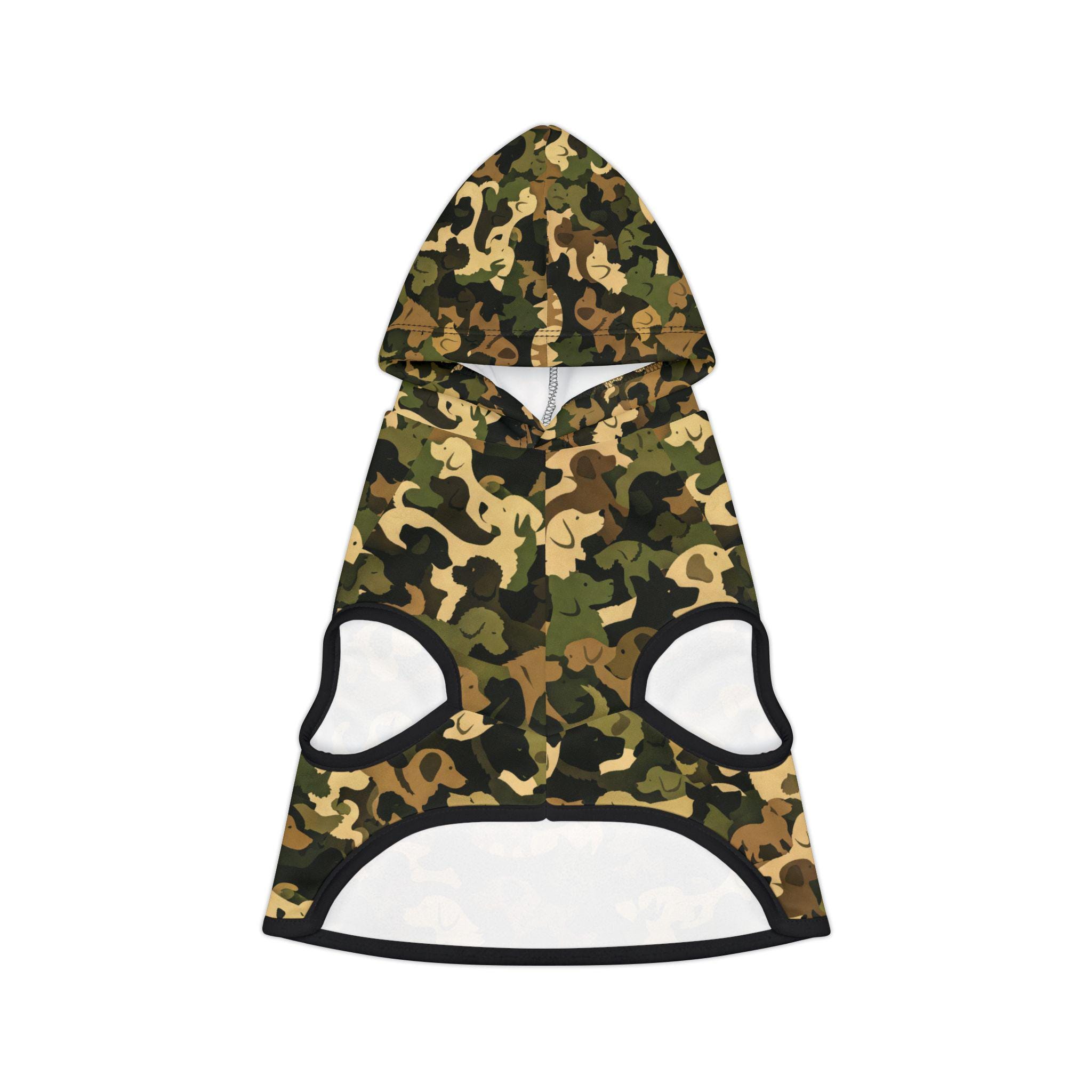 Camouflage Dog Pattern Pet Hoodie | Camo Print Hoodie for Dogs Duck ...