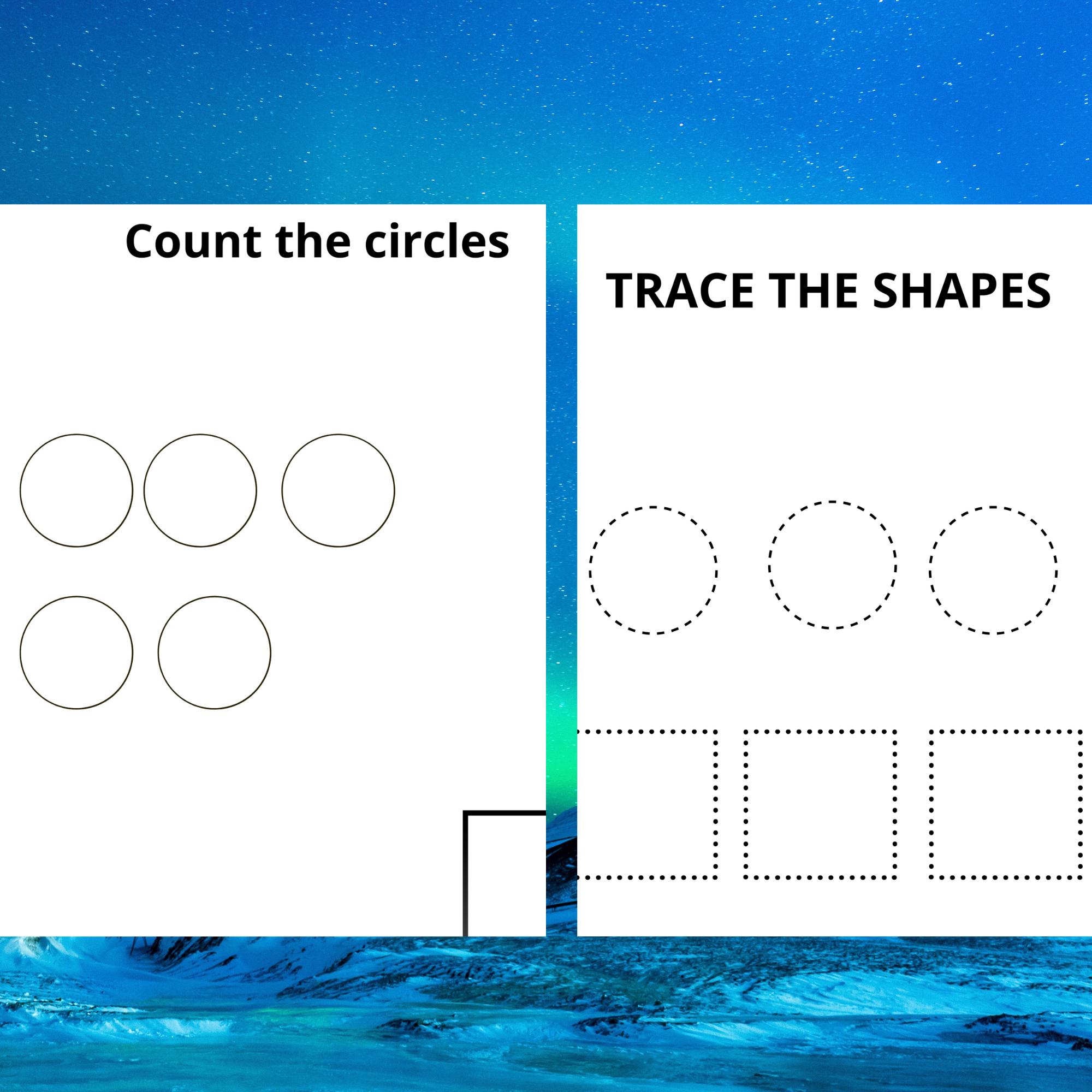 Geometric Shapes Worksheets for Kids – Shapes Learning Printable ...