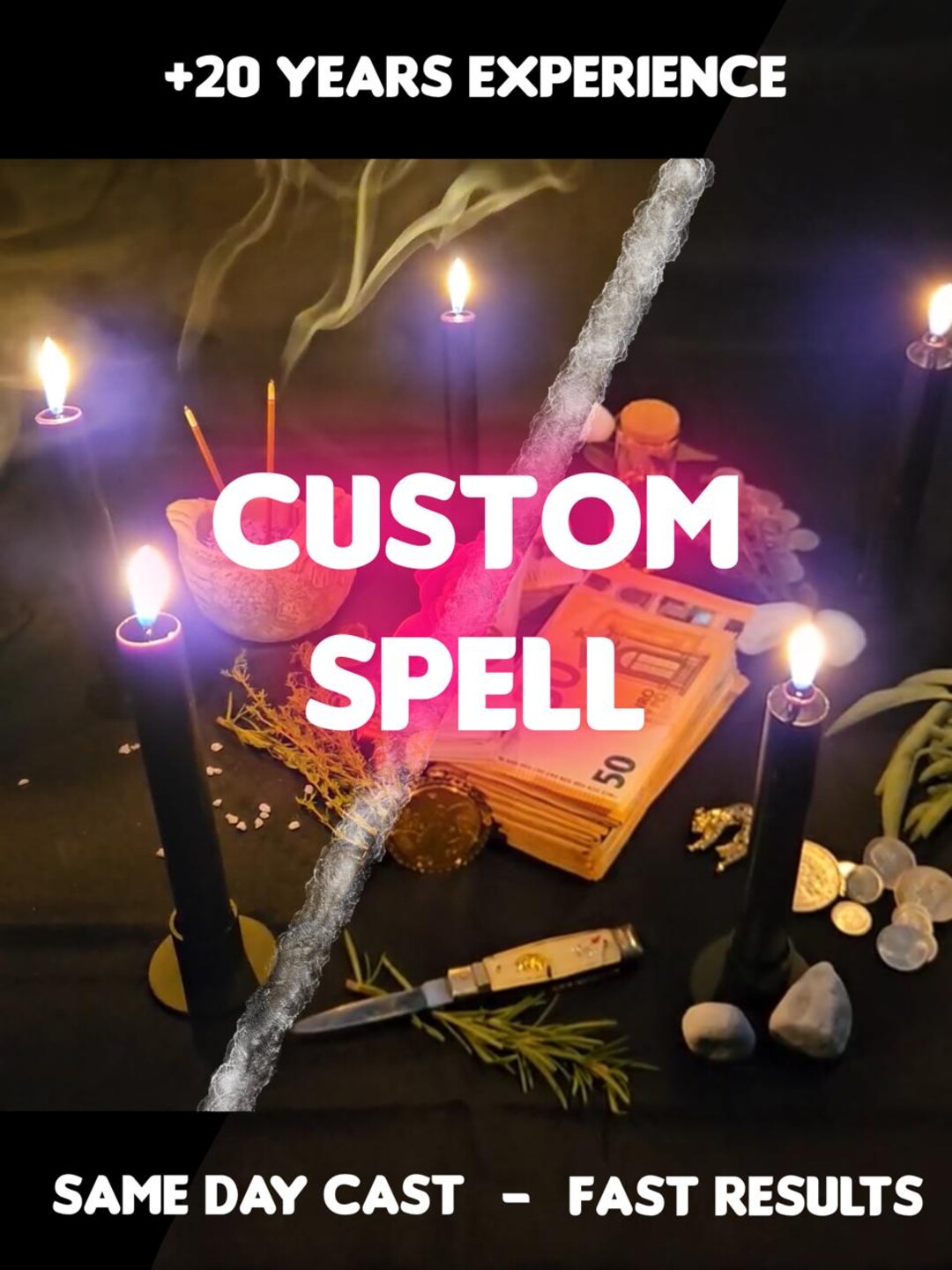 Custom Spell. Fully Personalized Ritual for Your Needs - Etsy