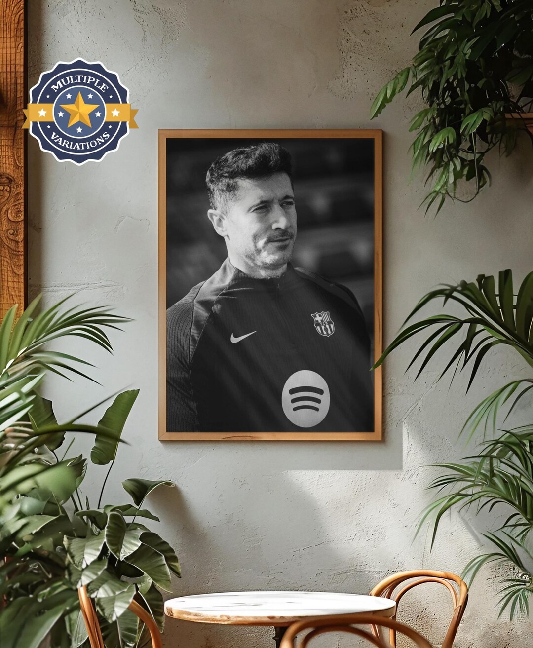 Robert Lewandowski Poster | Football Striker Wall Art | Soccer Star ...