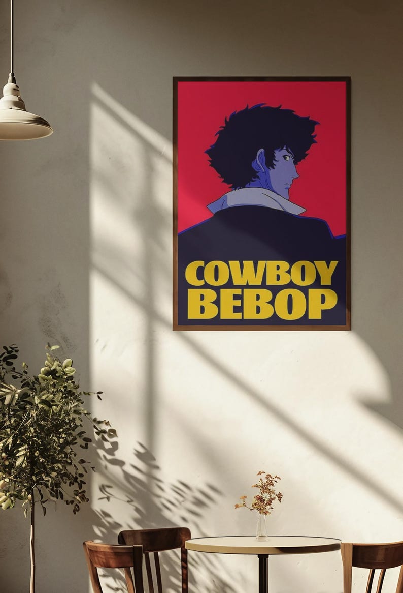 Cowboy Bebop Poster | Iconic Anime Series Wall Art | Space Cowboy Sci ...