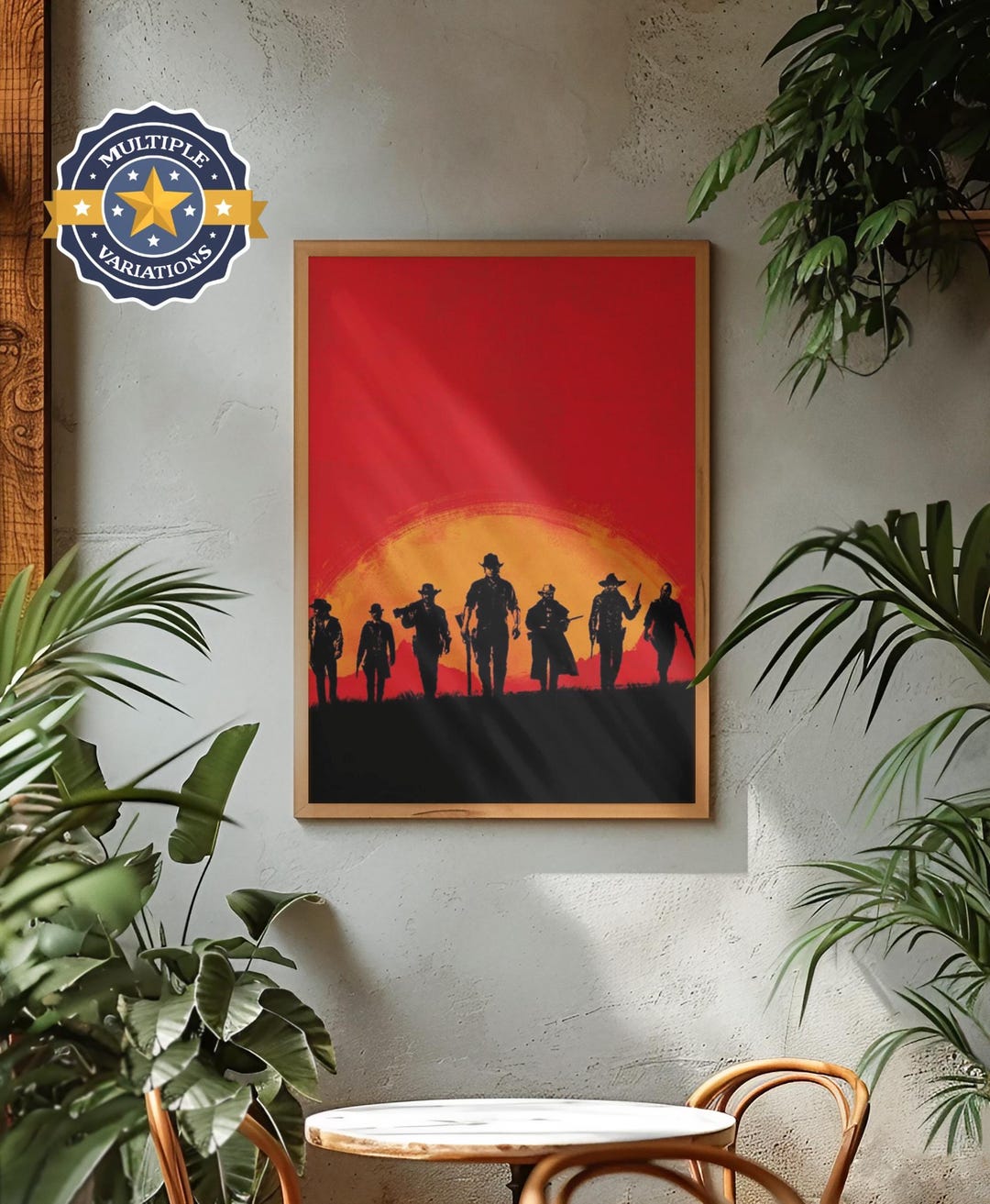 Red Dead Redemption 2 Poster | Western Game Wall Art | Cowboy Aesthetic ...