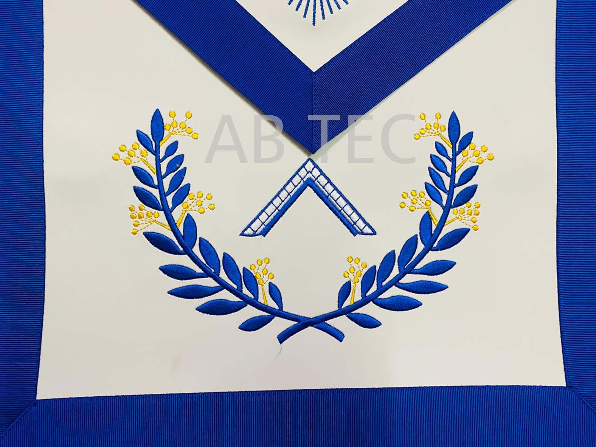 BLUE LODGE OFFICER Apron Set, Masonic Blue Lodge Apron Gift for Lodge ...