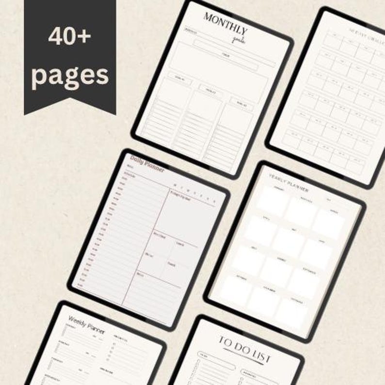 2026 Digital Planner | Weekly, Monthly, Daily (digital Download) - Etsy